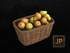 Second Life Marketplace - 07. [IK] Fresh Fruit Table - Basket of Pears ...